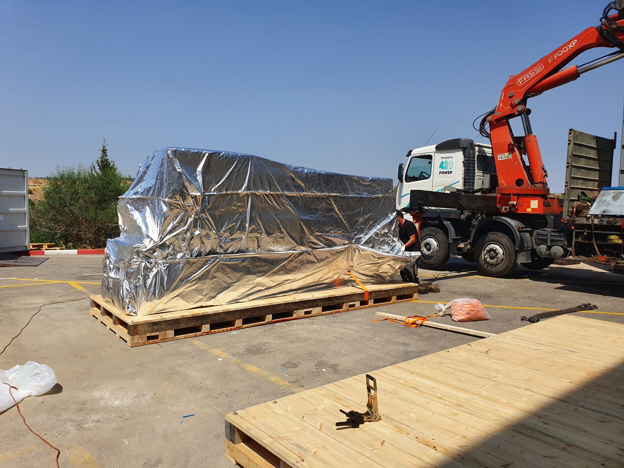 Cargo protection wraps - TeamNet